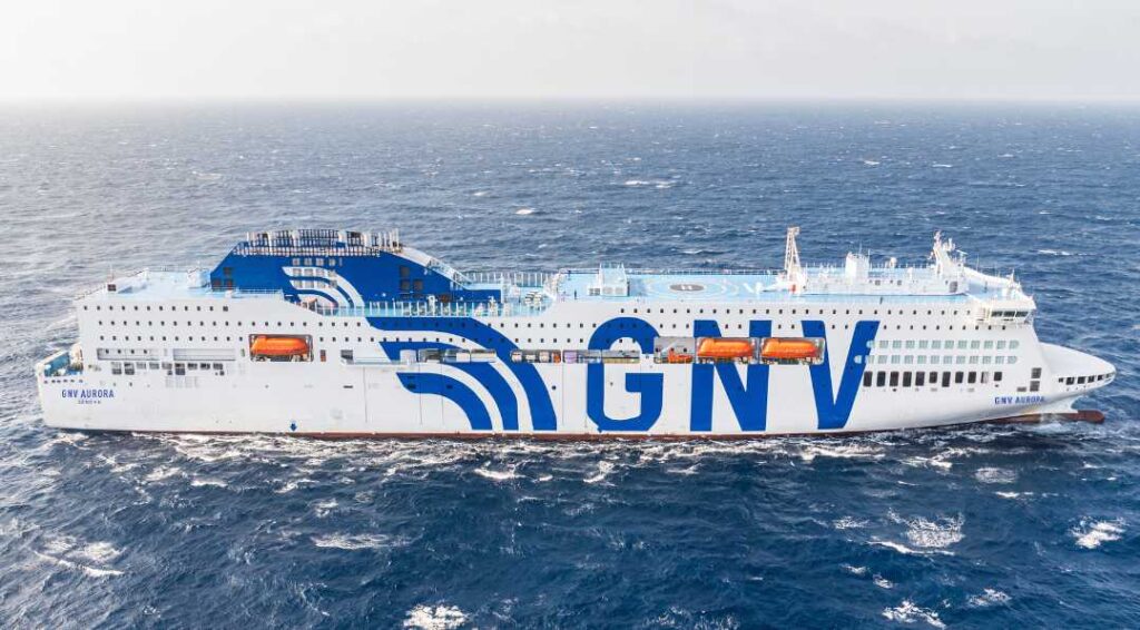 GNV PREND LIVRAISON DU GNV AURORA, LE DEUXIÈME NAVIRE DE LA COMPAGNIE ...